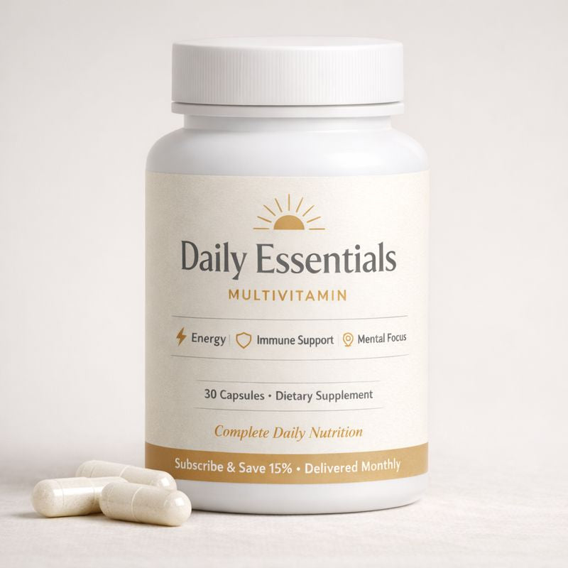 Daily Essentials Multivitamin for Men – Subi Subscriptions Demo Store